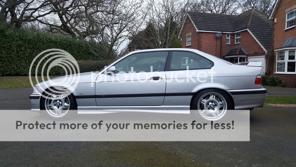 pics of e36 m3 lowered on standard shocks/lowering springs + oem tyre ...