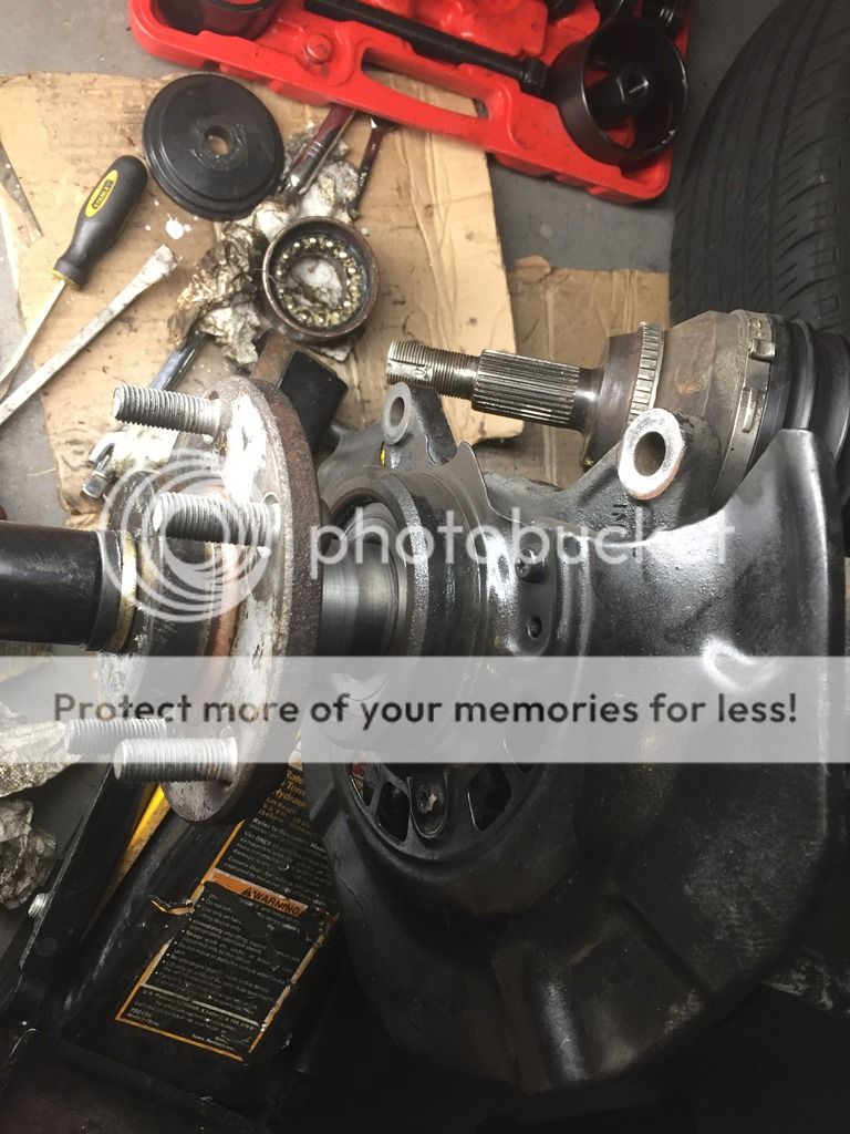 do i need to do an alignment after front wheel bearing replacement ...