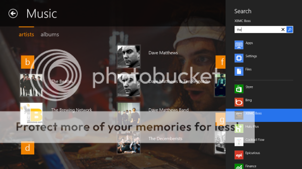 XBMC Boss for Windows 8