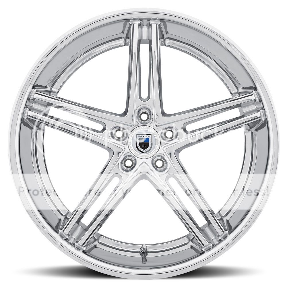 22 inch 22x9 ASANTI CUSTOM ORDER ABL-7 CHROME wheel rim BLANK +0 | eBay