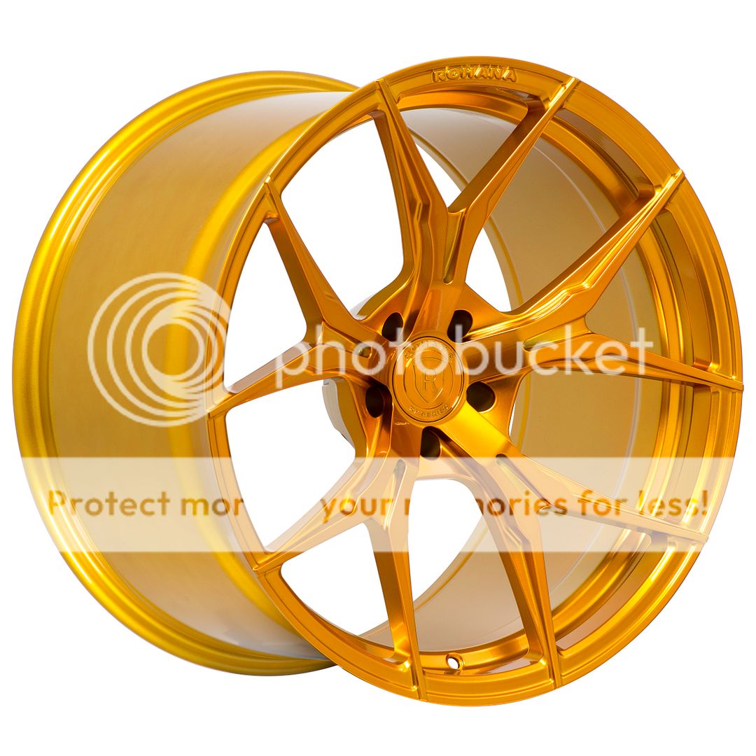 20 inch 20x11 Rohana RFX5 Gloss Gold wheel rim 5x120 +36 | eBay