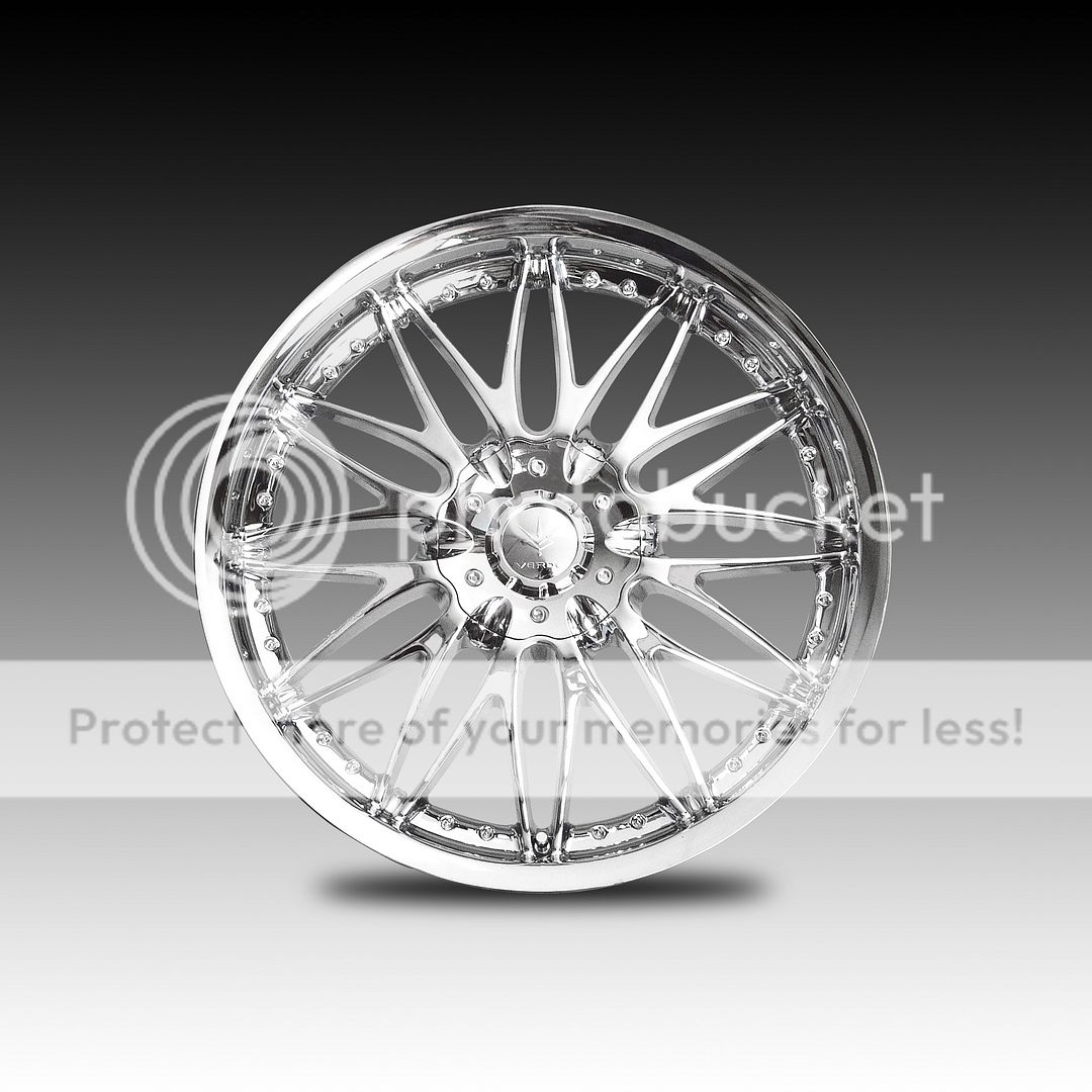 16 inch 16x7.5 Verde Regency chrome wheel rim 5x115 +40 | eBay